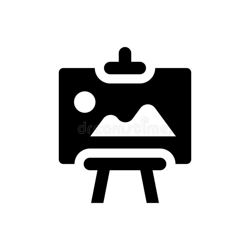 Creative art icon stock vector. Illustration of paint - 223996598