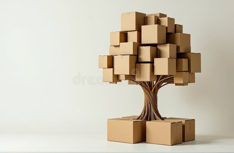 Conceptual Visual Representation Ai Innovation Tree Design Stock Photos ...