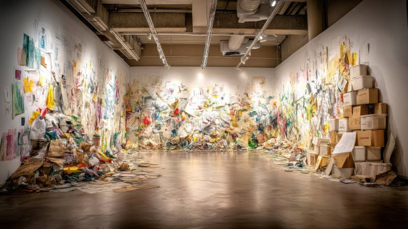 Creative Art Installation Transforms Trash into Captivating Gallery ...