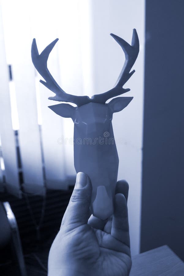 Creative Art Model Printed 3D Printer. Different Objects Created 3D ...