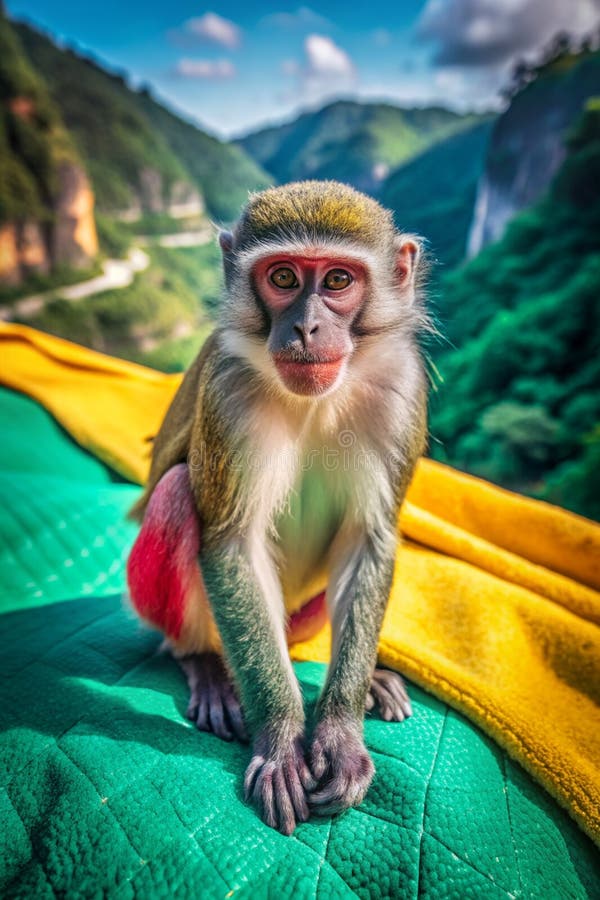 Creative and Artistic Illustration of a Chinese Monkey - 15 Stock ...