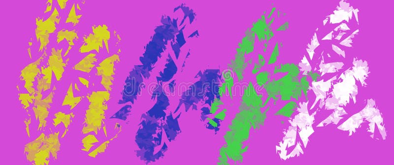 Creative Artistic Illustrations of Random Arts, Shapes and Elements ...