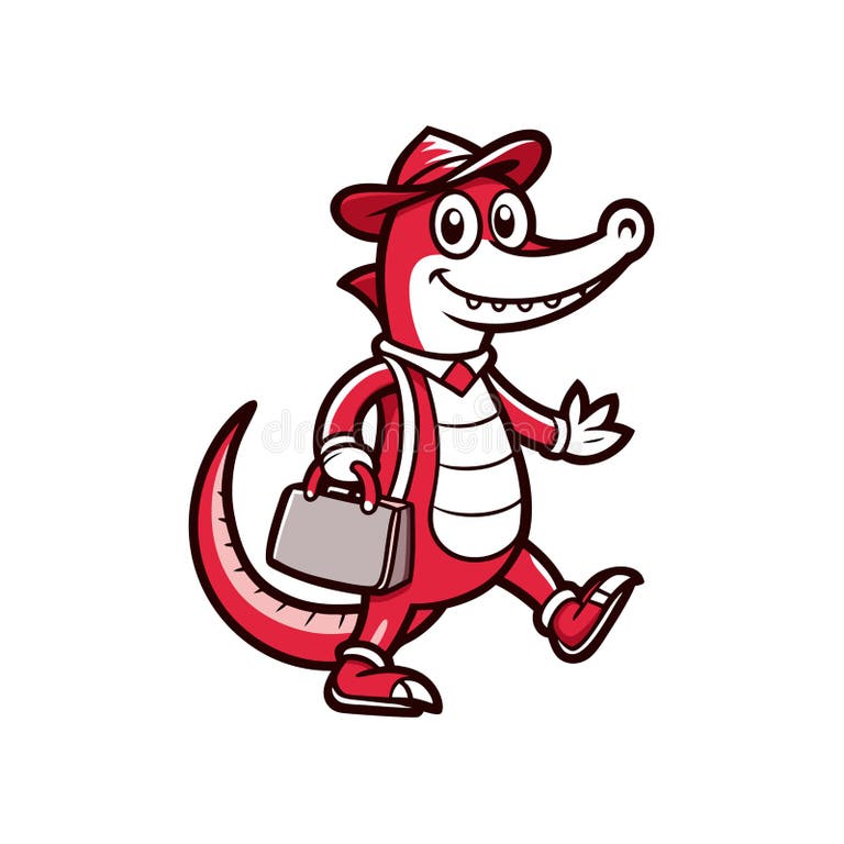 Creative Dancing Alligator Artwork Stock Photo - Illustration of ...