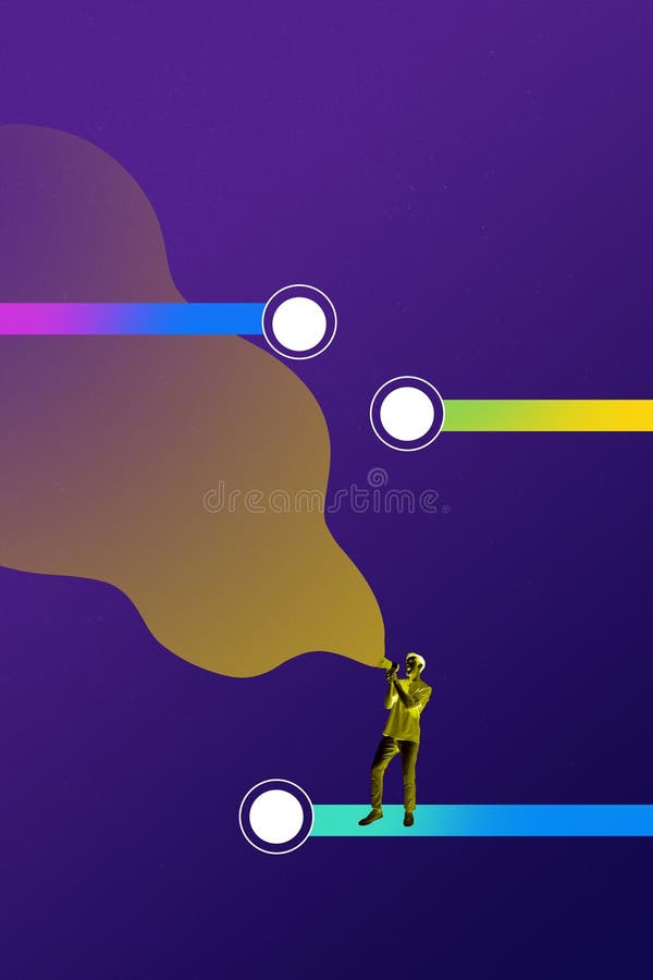 Creative Artwork Template Sketch Image Collage of Professional ...