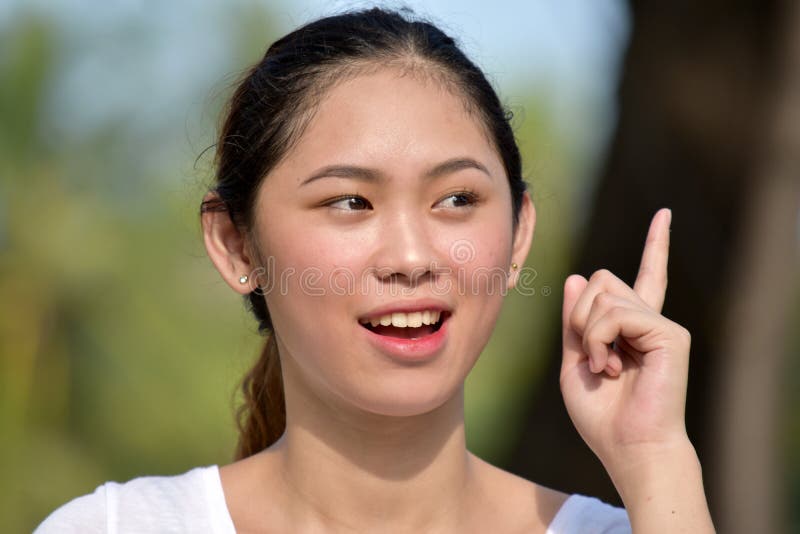 Creative Asian Female Woman Stock Image - Image of artistic, pretty ...