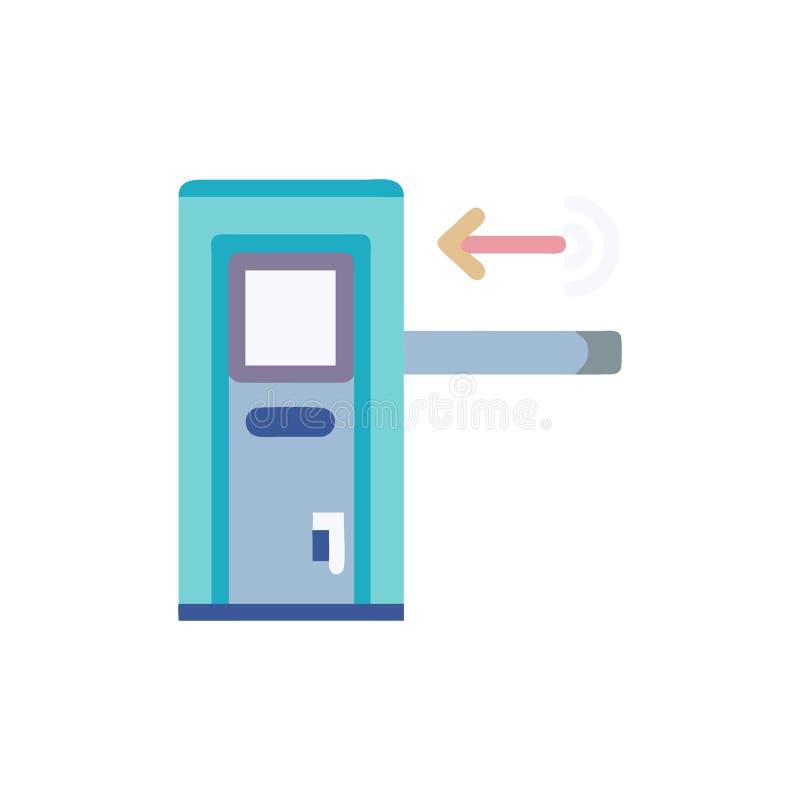 Creative Automatic Gate System Logo Stock Vector - Illustration of ...