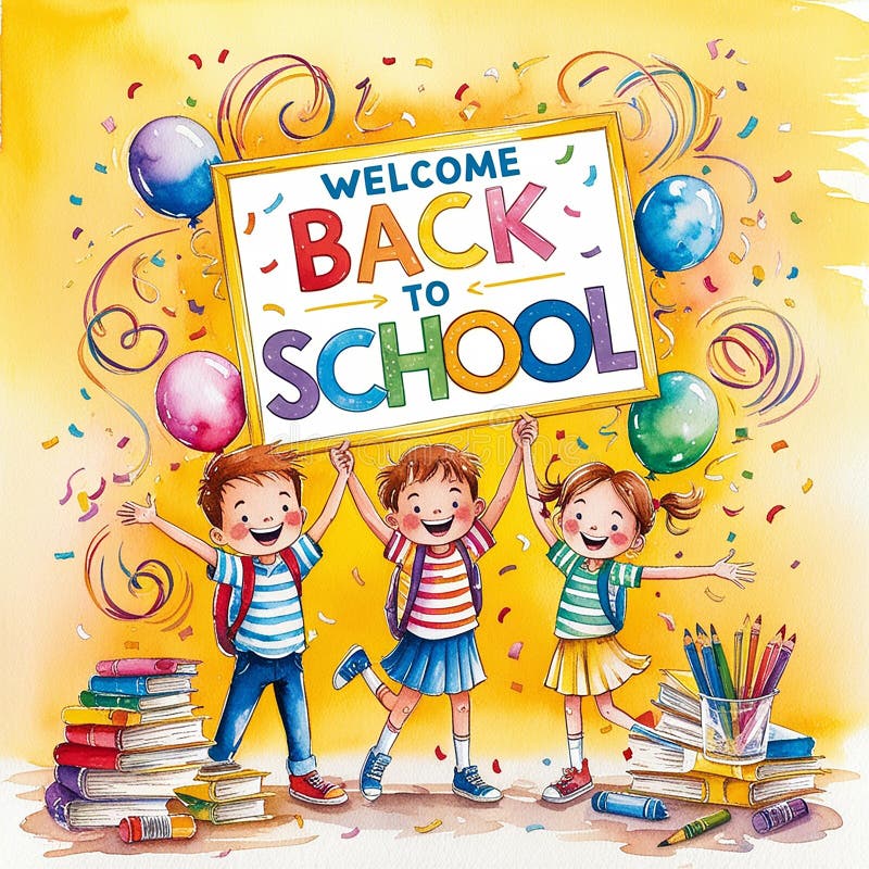 Creative Back To School Poster Designs Stock Illustration ...