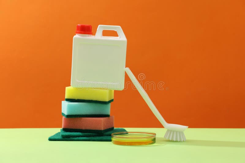 Creative Background for Advertising Detergent Products Stock Photo ...