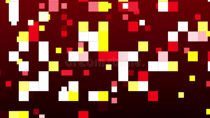 Creative Background Animation Made of Squares. Technology Background ...