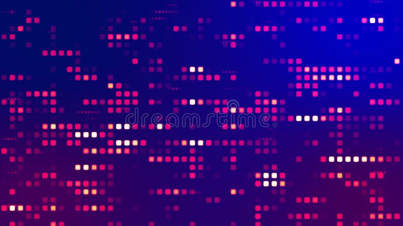 Creative Background Animation Made of Squares. Technology Background ...