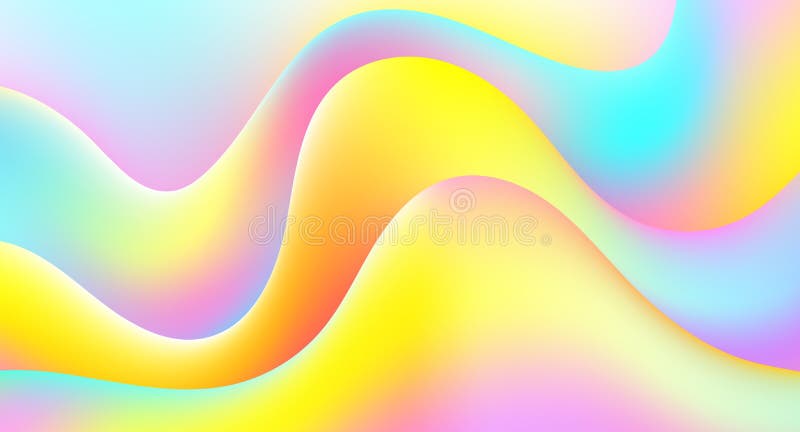 Creative Background. Color Flow Stock Vector - Illustration of flow ...