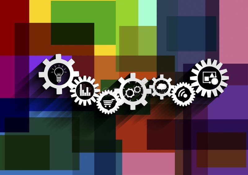 Creative Background, Colorful,think Creativity Modern Idea and Concept ...