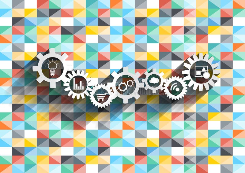 Creative Background, Colorful,think Creativity Modern Idea and Concept ...