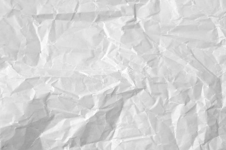 Creative Background with Scattered Overlay of Crumpled Papers. Stock ...