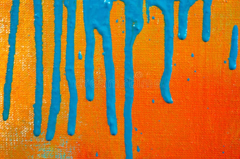 Creative Background, a Spot of Colored Primer Rubbed on the Surface of ...