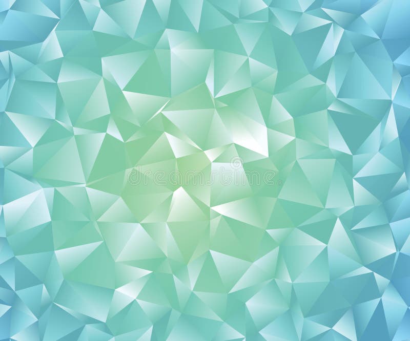 Creative Abstract Polygon Illustration. Vector Clip Art. Stock Vector ...