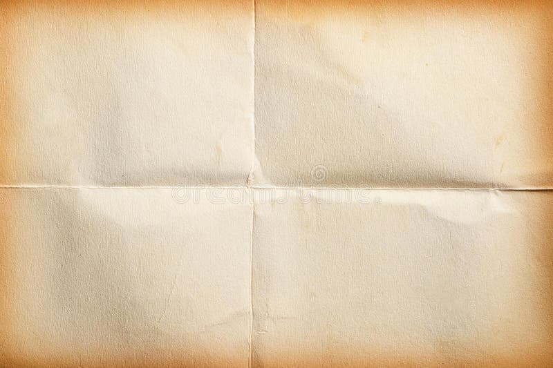 Vintage Folded Paper Poster Background Texture Design Stock Photo ...