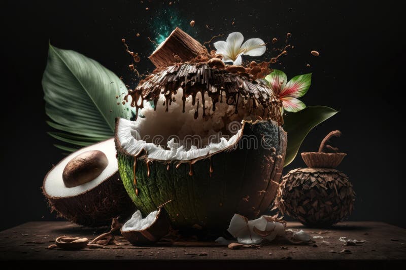 Coconut Ai Stock Illustrations – 20,436 Coconut Ai Stock Illustrations ...