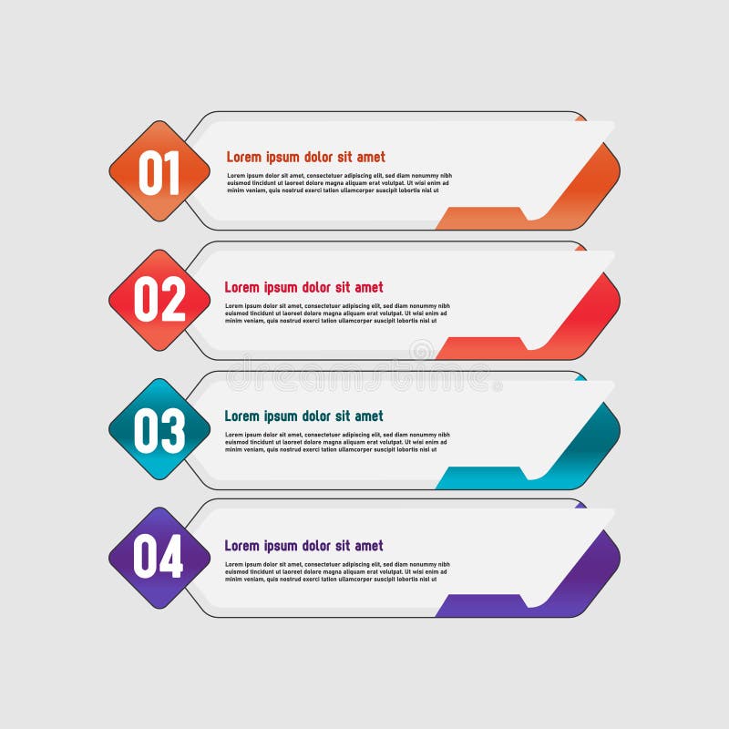 Creative Banner Decoration Infographic Concept Stock Vector ...