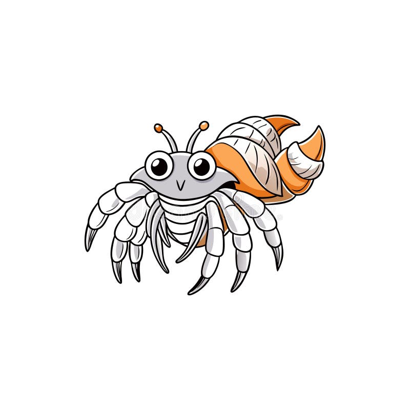 Creative Barnacle Outline Illustration Stock Illustration ...