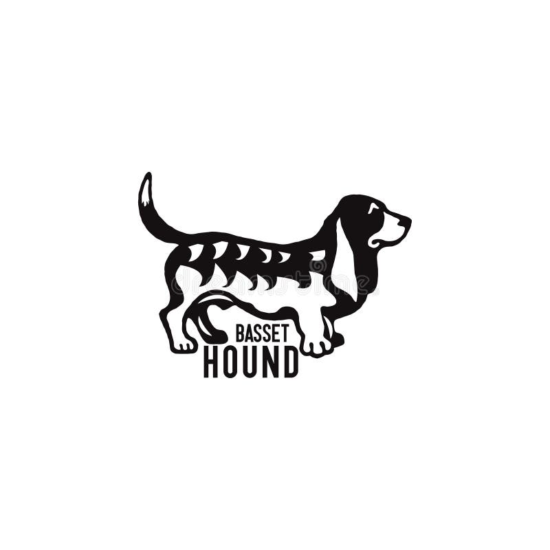 Logo Hound dog stock vector. Illustration of portrait - 14619597