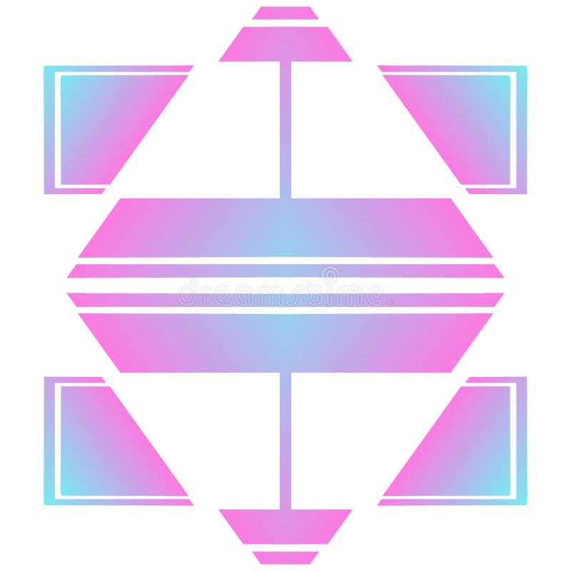 A Creative Beautiful 3d Design Abstract Background Stock Illustration ...