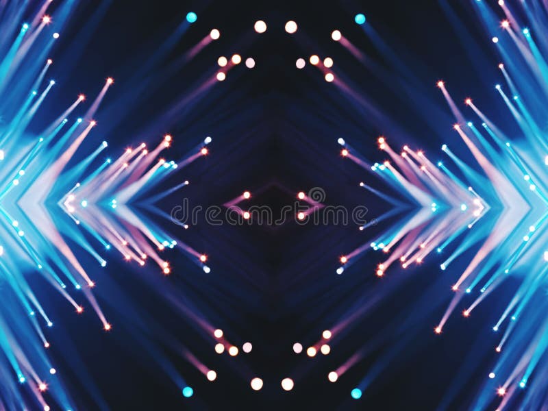 A Creative Beautiful Lighting Design Abstract Background Stock ...