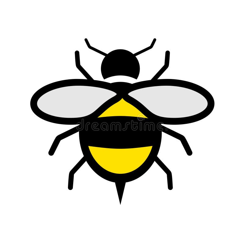 Creative bee design stock vector. Illustration of insect - 146523371