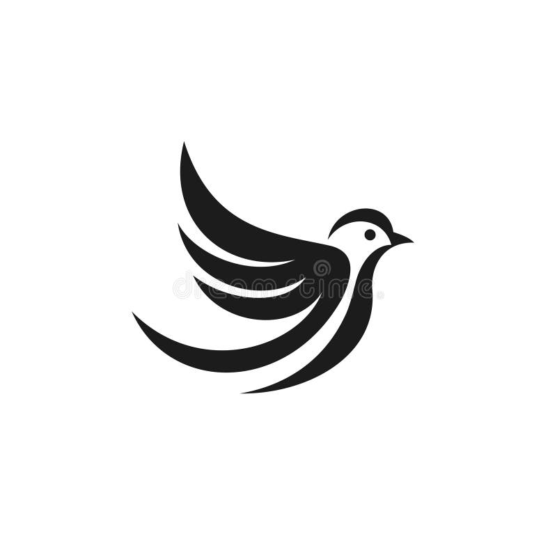 Creative Bird Logo for Brands Stock Vector - Illustration of branding ...