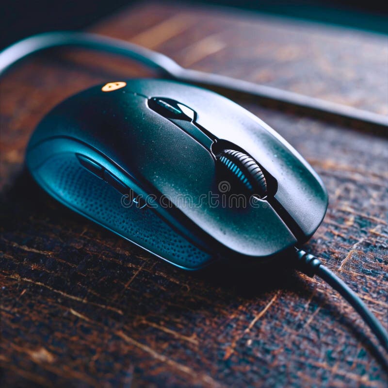 Creative Black Mouse Icon a Gallery of Modern Mouse Designs Stock ...