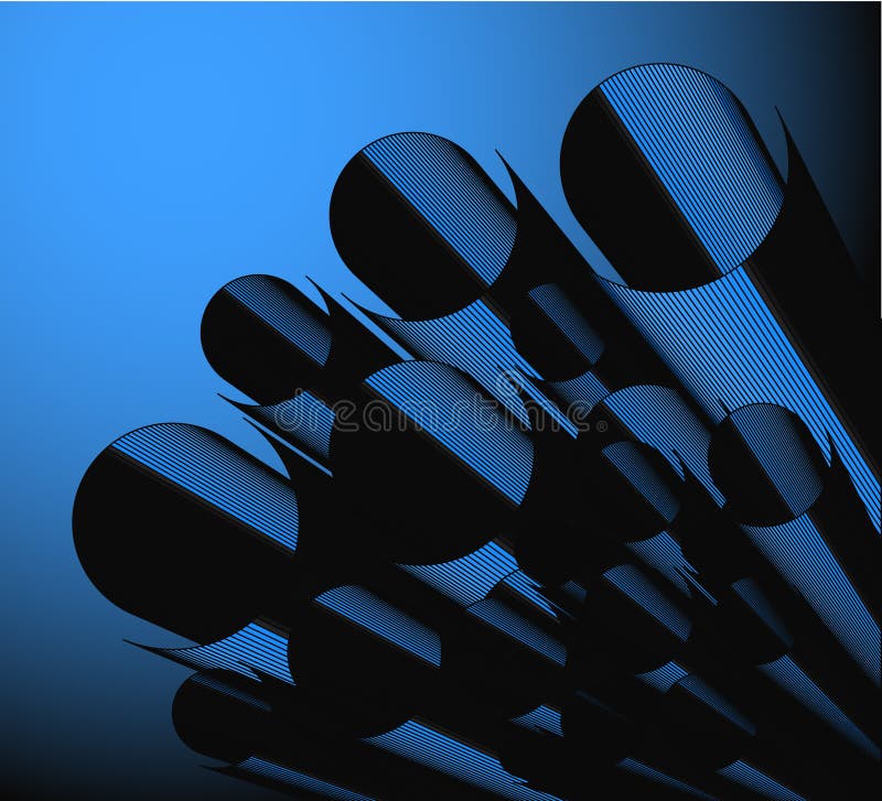 Creative blue background stock vector. Illustration of vector - 22557744