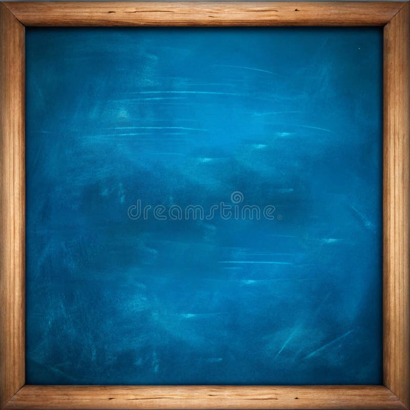 Blue Chalkboard Texture with Free Text Space Stock Illustration ...