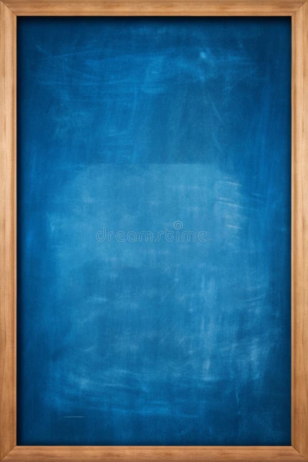 Blue Chalkboard Texture with Free Text Space Stock Illustration ...