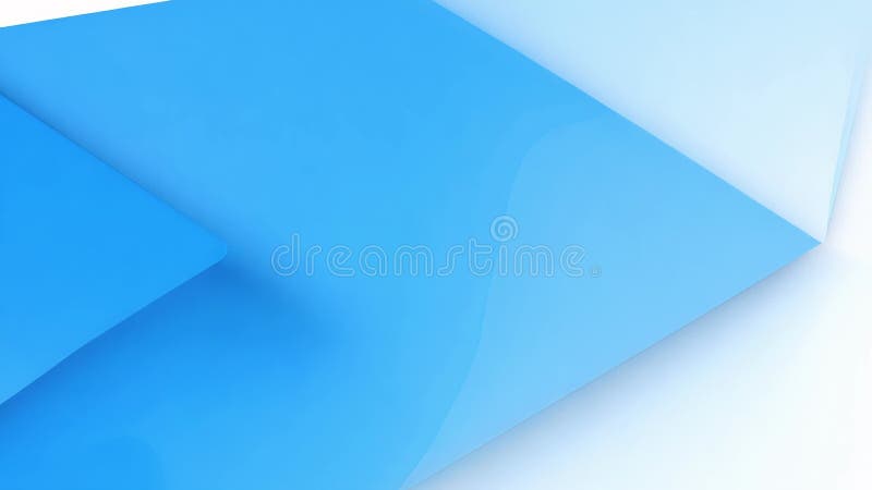 Creative Blue Triangle Animation in Modern Digital Art Setting at Night ...
