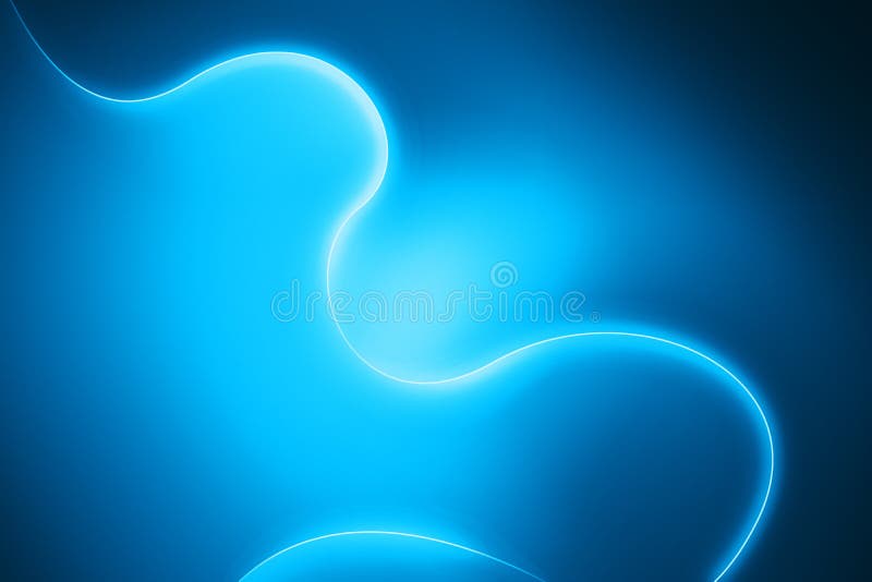 Creative Blue Wave Line Texture. 3D Rendering Stock Illustration ...