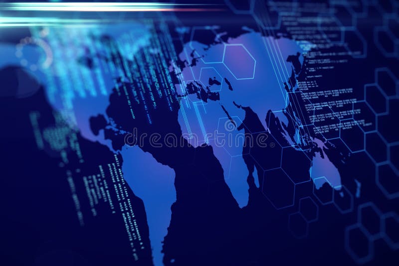 Programming Concept with Man Hand with Pen Pushing Digital Screen with ...