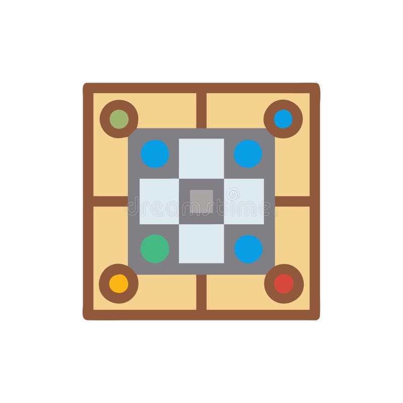 Creative Board Game Piece Icon for Strategy Stock Vector - Illustration ...