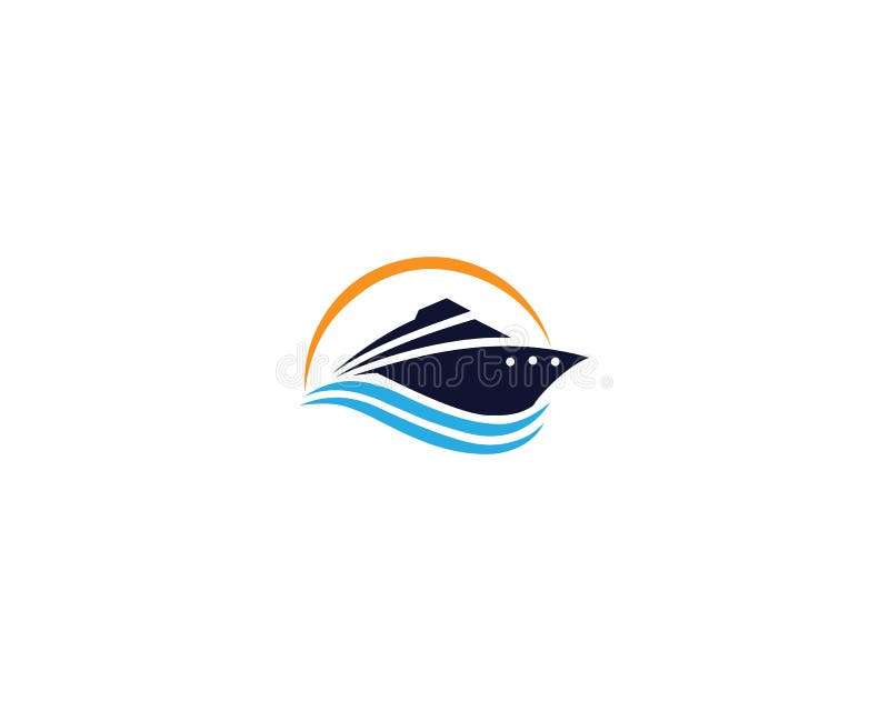 Creative Boat Logo Icon Modern Design Stock Vector - Illustration of ...