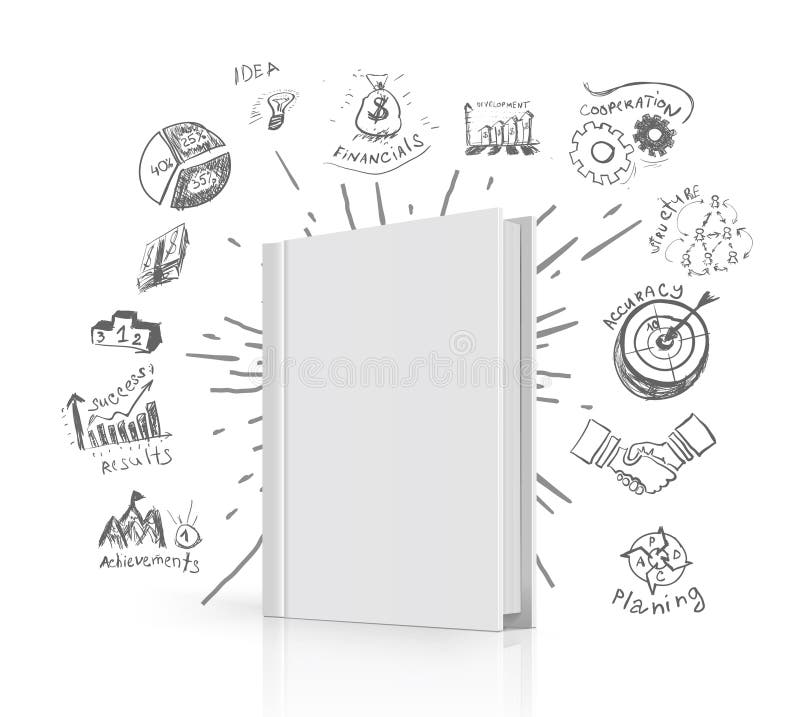 Creative book idea stock vector. Illustration of finance - 69580116