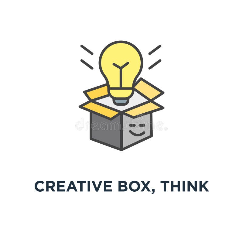 Think Inside Box Stock Illustrations – 344 Think Inside Box Stock ...