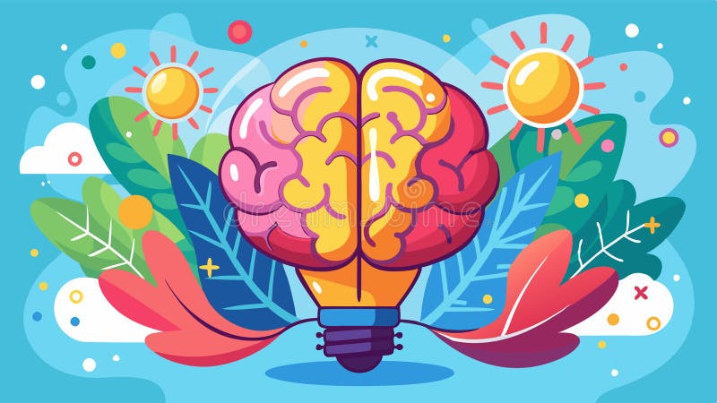 Creative Brain Idea Concept of the Human Brain. Vector Illustration ... Creative Brain Idea Concept of the Human Brain. Vector Illustration ...