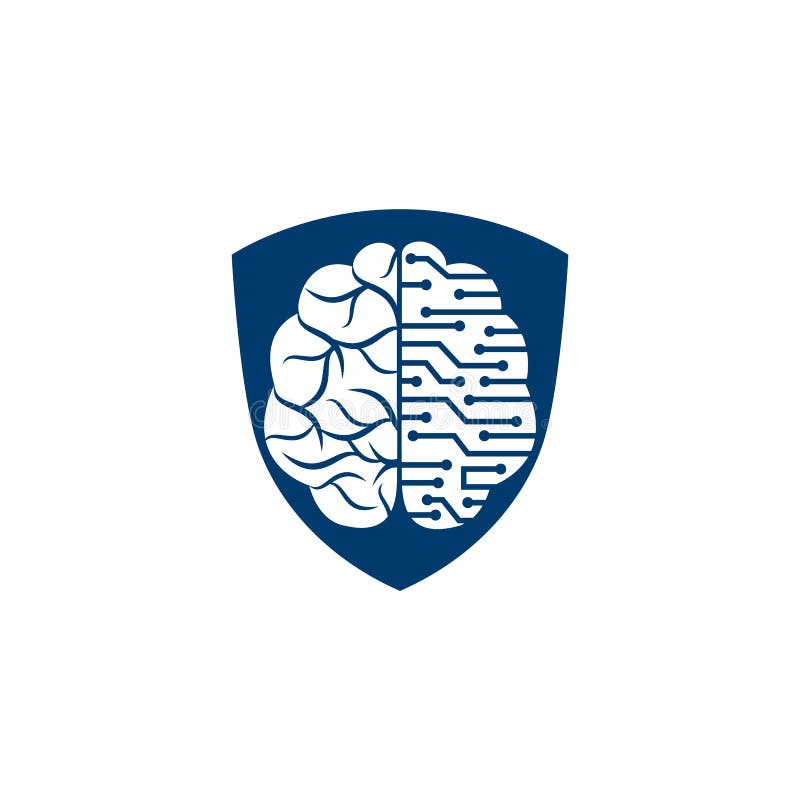 Brain Connection Logo Design. Stock Vector - Illustration of brainstorm ...