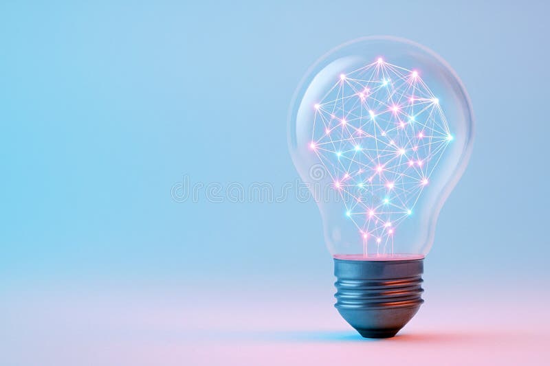 Creative Brainstorming Light Bulb Stock Image - Image of business ...