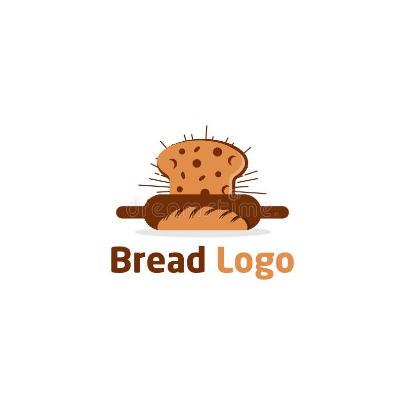 Creative Bread Logo Vector Art Logo Stock Vector - Illustration of ...