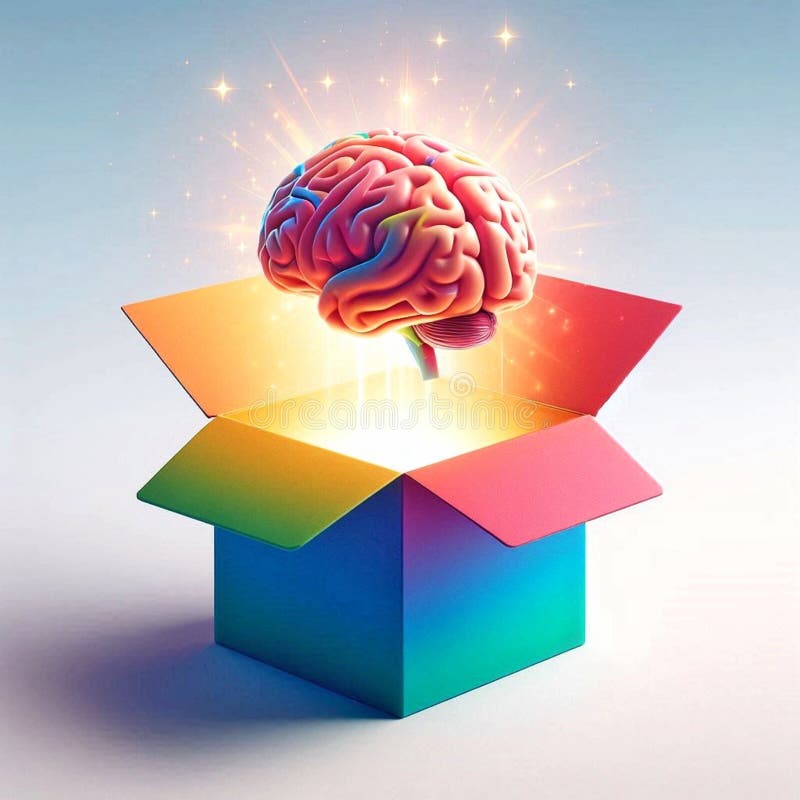 Creative Breakthrough: Thinking Beyond Boundaries Stock Illustration ...