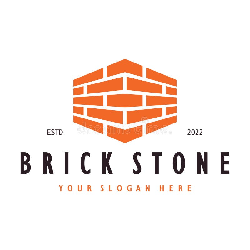 Creative Brick Logo Designs for Buildings, Architectural Buildings ...