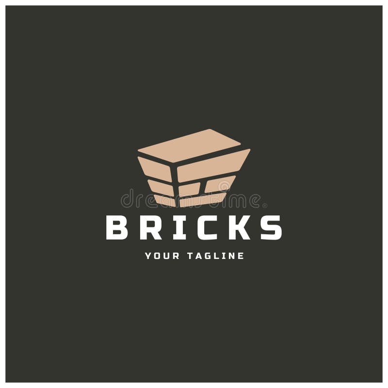 Creative Brick Logo Designs for Buildings, Architectural Buildings ...