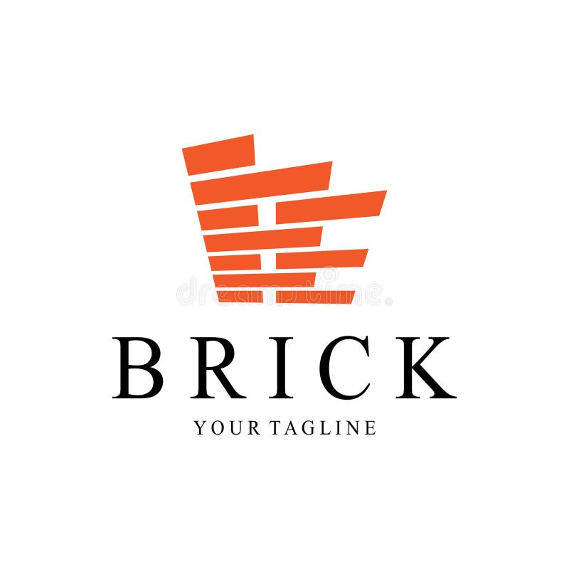 Creative Brick Logo Designs for Buildings, Architectural Buildings ...