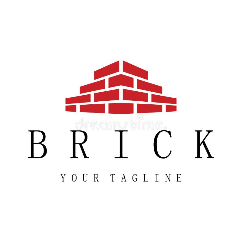 Creative Brick Logo Designs for Buildings, Architectural Buildings ...