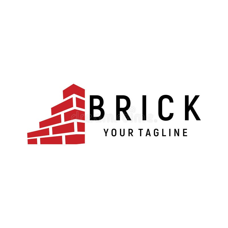 Creative Brick Logo Designs for Buildings, Architectural Buildings ...